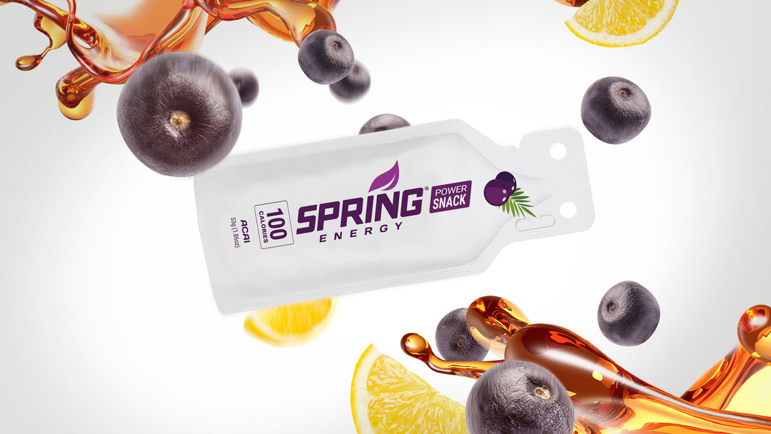 Spring Sports Nutrition-Real Food Healthy Energy Gel For Endurance ...