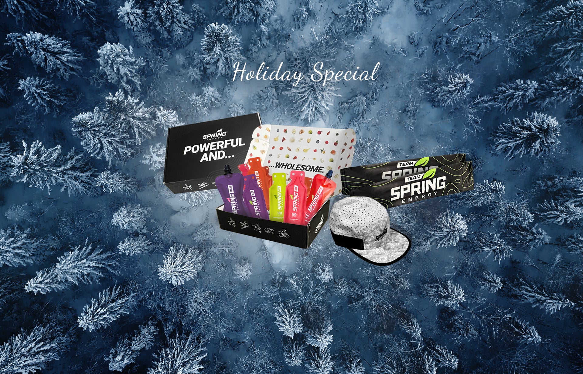 Spring Sports Nutrition-Real Food Healthy Energy Gel For Endurance ...