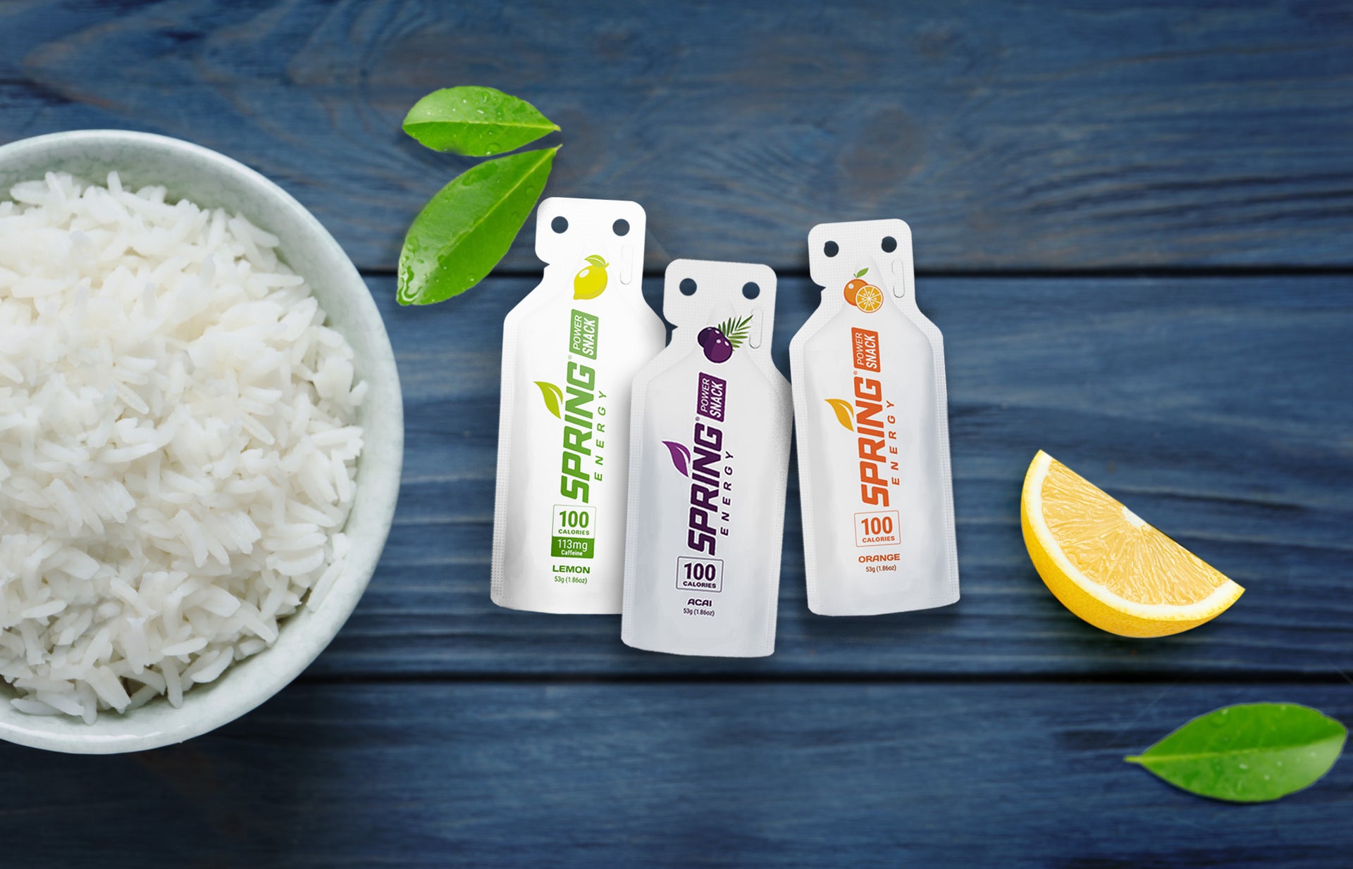 Spring Sports Nutrition-Real Food Healthy Energy Gel For Endurance ...